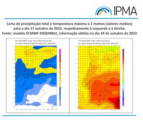 Ipma On Twitter 📢tempo Na Semana De 17 A 23 De Outubro Prevê Se