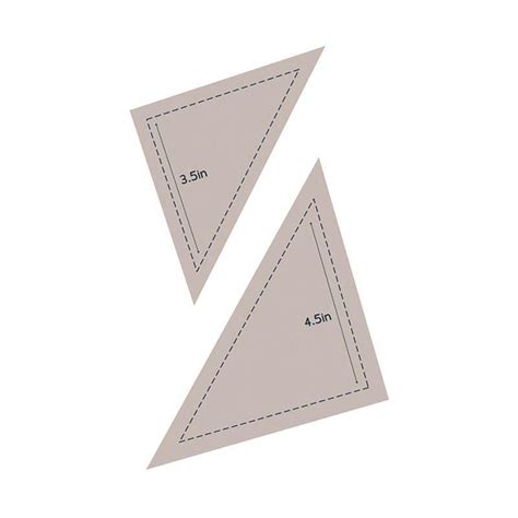 Couture Creation Quilt Essentials Dies 35 45 Half Square