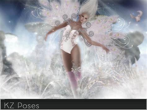 Second Life Marketplace Kz Poses Angel Female Bento Pose
