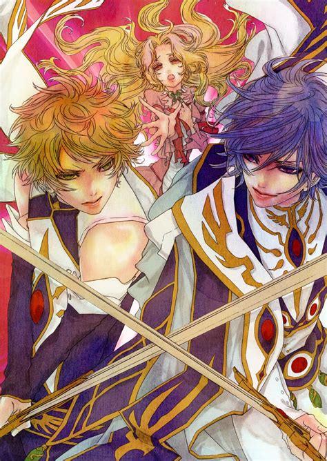 Lelouch Vi Britannia Kururugi Suzaku And Nunnally Vi Britannia Code