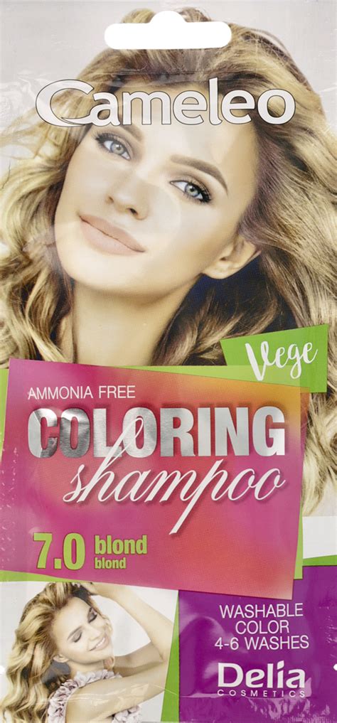 DELIA COSMETICS CAMELEO szampon do włosów koloryzujący blond ml Drogeria Rossmann pl