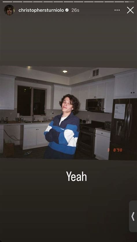 Chris Sturniolo Instagram Story Insta Snap Triplets
