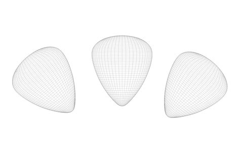Plectrum Guitar 3d Model Cgtrader