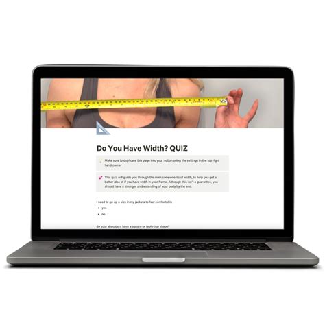 Do You Have Width Quiz Discover Your Body Insights Ellie Jean Body And Style