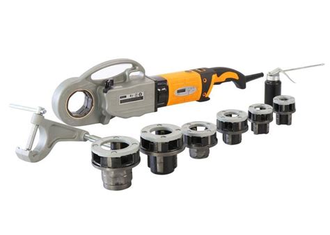 Galvanised Conduit Pipe Threader Hand Threading Machine Galvanised