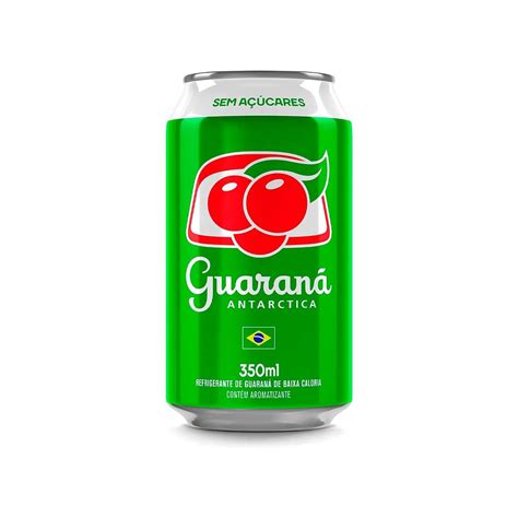 Refrigerante Guaraná Antarctica Sem Açúcar Lata 350ml Economizzando