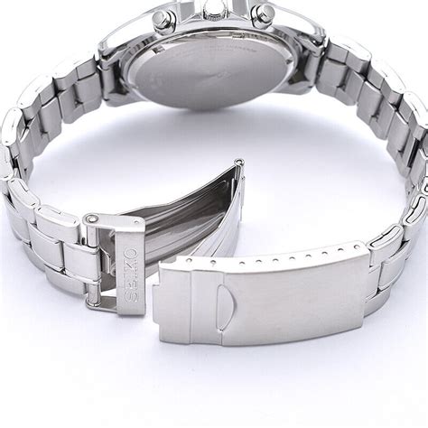 SEIKO SND367P1 Chronograph Stainless Steel Watch SND367 SND367PC | eBay