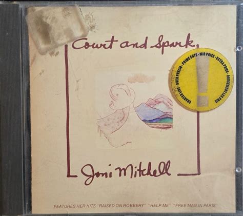 Joni Mitchell Court And Spark Cd Vinyl Legend