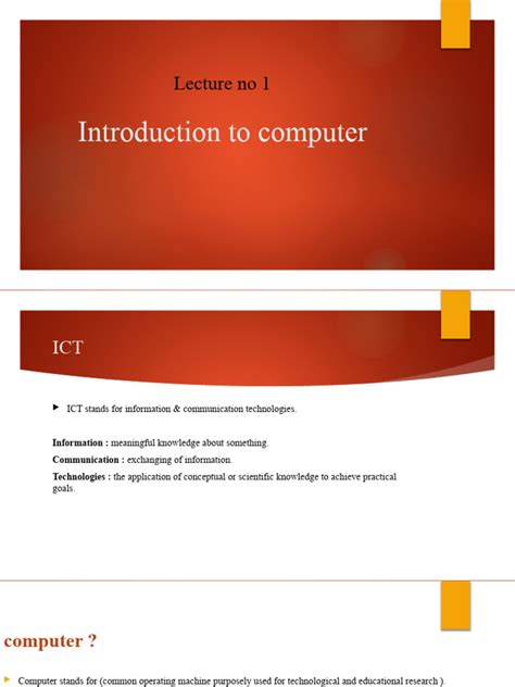 lec 1 introduction to computer pdf digital data information