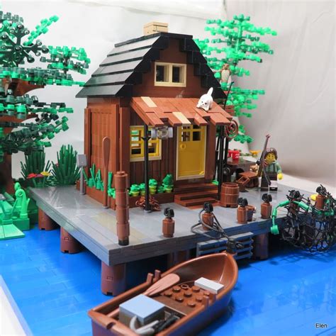 Форум о LEGO • Просмотр темы - Дом у озера | Лего дом, Дом у озера ...