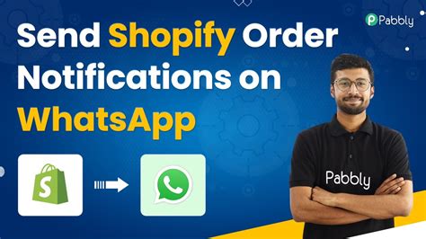 How To Send Shopify Order Notifications On Whatsapp Using Pabbly Connect Pabbly