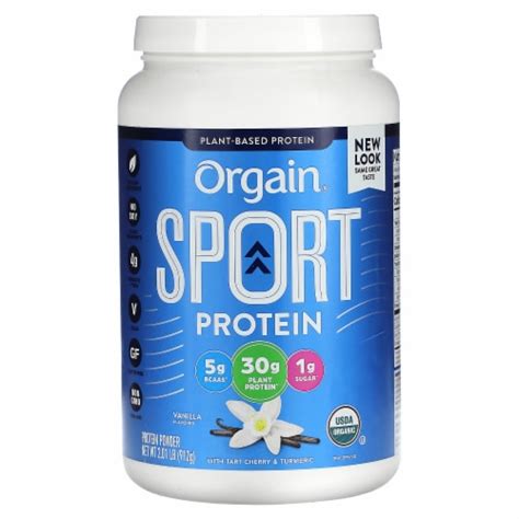 Orgain® Sport Organic Vanilla Plant Based Protein Powder 201 Lb Qfc