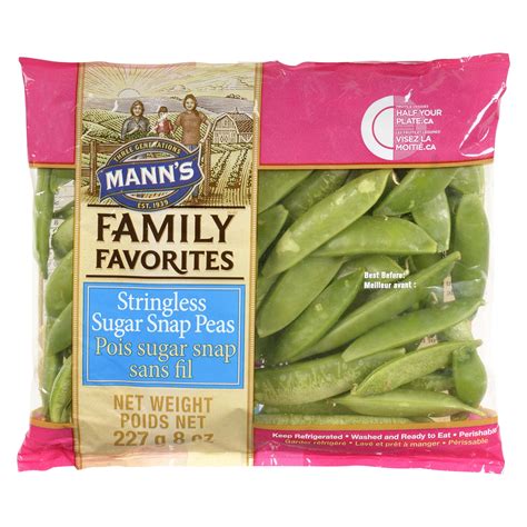 Manns Snap Sugar Peas Stringless Stongs Market
