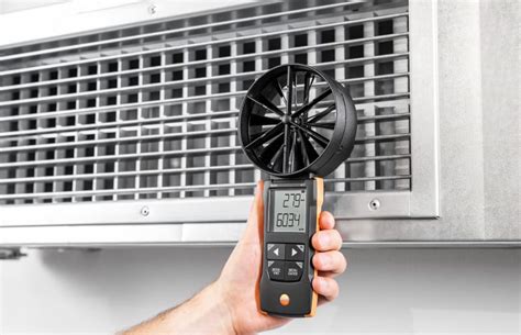 testo 417 - Digital 100 mm vane anemometer with App connection