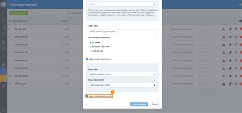 create and edit project report templates planradar helpcenter