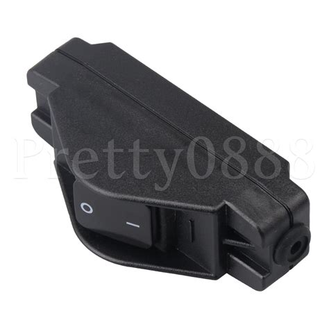IP65 Inline Cord Switch Screw Wiring Type Black Key 30A 12V 380V EBay