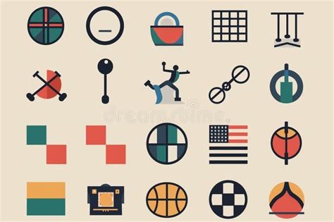 A Collection Of Different Types Of Logos Displayed Against A Clean
