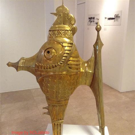 A Brass Sarimanok Figurine Filipino House Colonial Ar