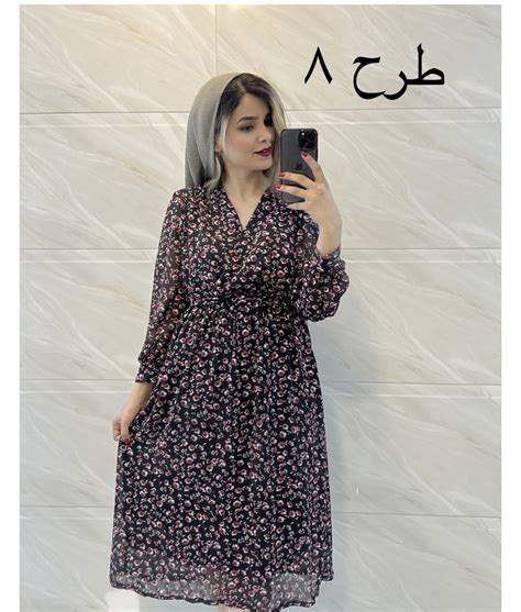 استایل تو پیراهن حریر میدی 3458