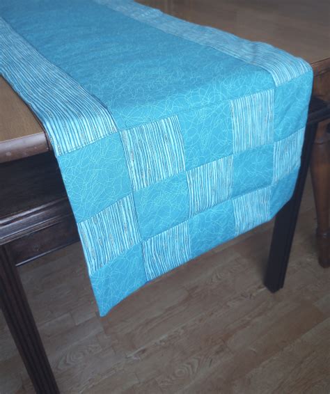 Tranquility Blue Table Runner 38 Inch Supreme Accents
