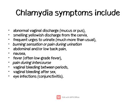 Chlamydiapdf Ppt Ahn Lecture Bs Nursing Pdf Sexual Conditions