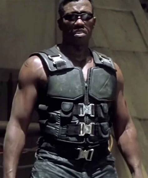 Blade Wesley Snipes Leather Vest Usa Leather Factory