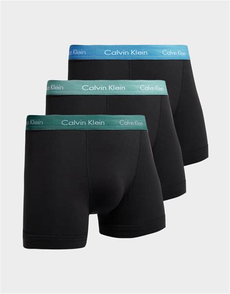 Calvin Klein Underwear Boxer Confezione Da 3 Paia In Nero Jd Sports