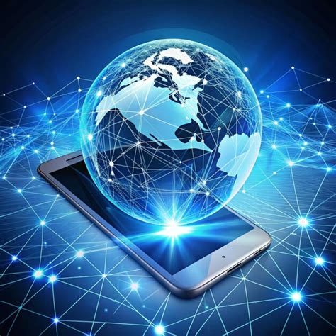 premium photo navigating the digital globe exploring virtual data