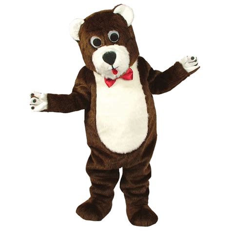 Teddy Bear Adult Mascot Costume