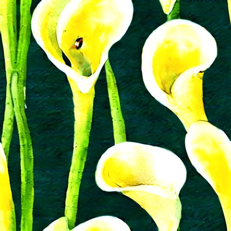 Watercolor Calla Lily Pattern · Creative Fabrica