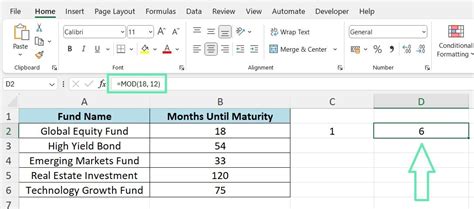 Converting Months To Years And Months In Excel Downloadable Template