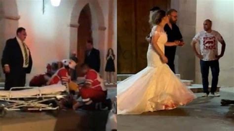 Noivo é morto a tiros na saída do próprio casamento no México vídeo