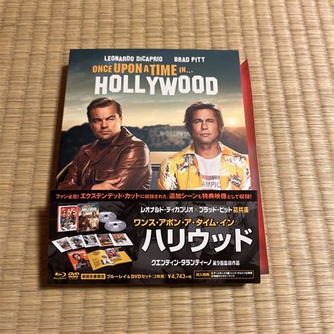 代購代標第一品牌－樂淘letao－ワンスアポンアタイムインハリウッド ブルーレイanddvdセット 初回生産限定 Blu Ray
