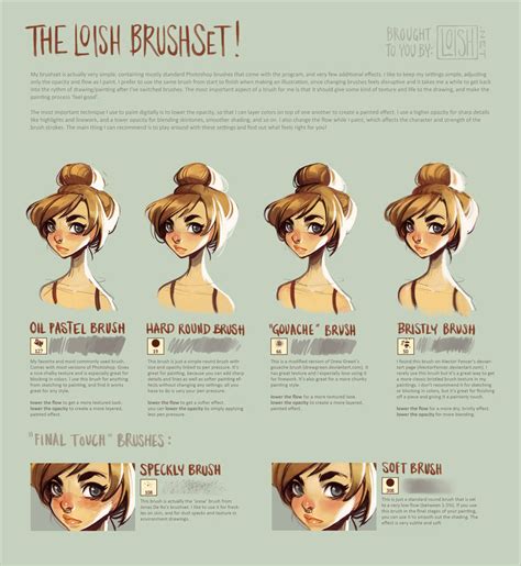 The Loish Brushset By Loish On Deviantart