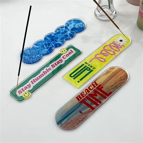 상품 자유형 아크릴 인센스스틱홀더