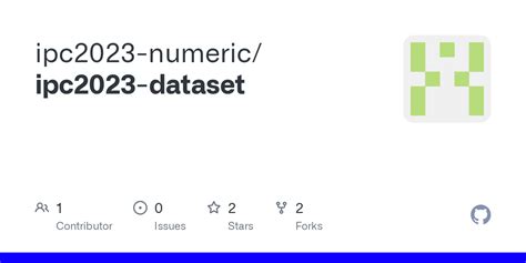 Github Ipc Numeric Ipc Dataset