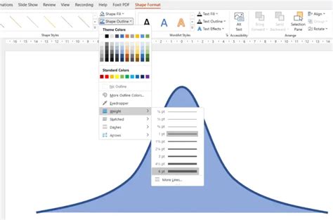 How To Make A Bell Curve In PowerPoint Vegaslide
