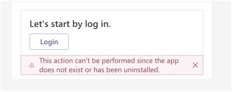 Oauth Login Stopped Working In Teams This Action Can T Be Performed