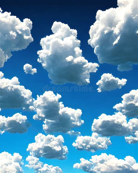 Moving Clouds And Skies Background Stock Illustration Illustration Of