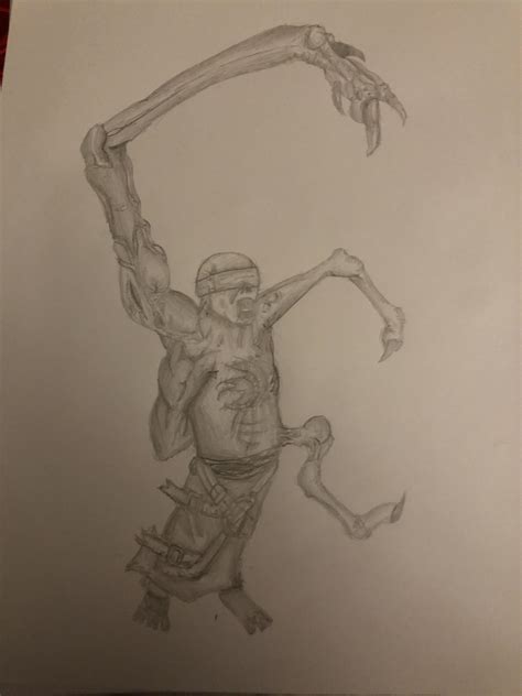 My Sketch Of Nosferatu Resident Evil Code Veronica X Rresidentevil