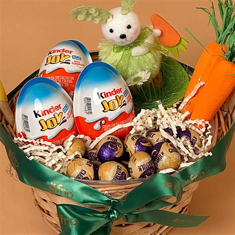 Kinder Joy Easter T Basket Delivery In Singapore Fnp Sg