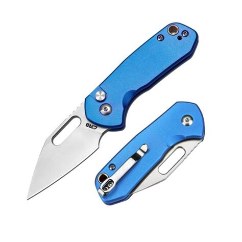 Cjrb Mini Pyrite Ar Rpm9 Blade Steel Blue Aluminium Handles Button