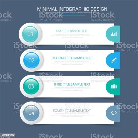 Infographic 요소 전체에서 비즈니스 아이콘 컬러 백그라운드 프로세스 또는 단계 및 옵션 워크플로 다이어그램 디자인 요소 Eps10 그림을 벡터 0명에 대한 스톡