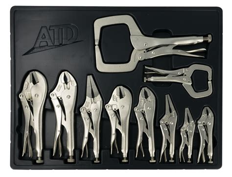 10pc Locking Pliers Set
