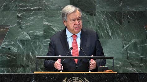 Secretario General De La ONU Destaca Progreso Hacia Un Mundo Multipolar Durante La Asamblea