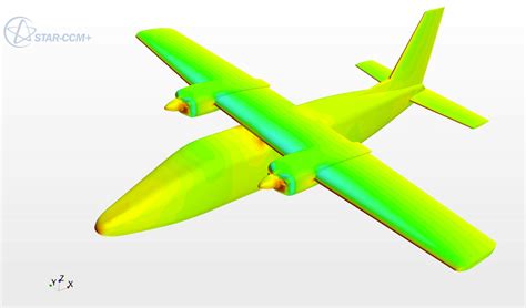 41 Cfd Pressure Contour Distribution On The Reference Airplanes