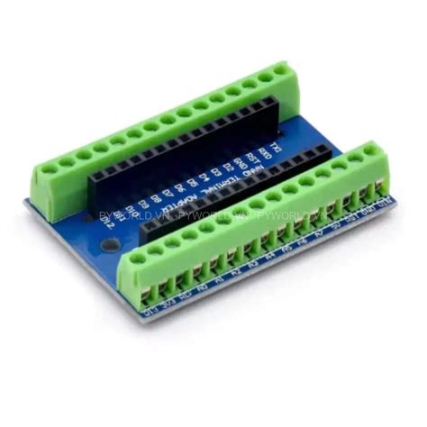 Đế Ra Chân Terminal Cho Arduino Nano Cọc Vít Chắc Chắn đấu Dây Tiện
