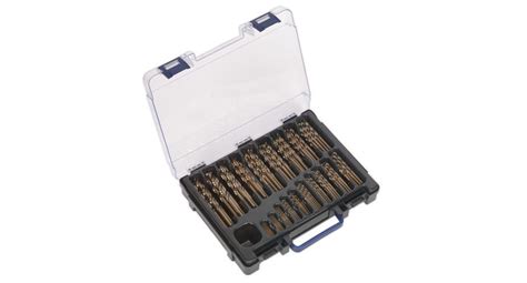 Sealey DBS170CB HSS Cobalt Fully Ground Drill Bit Assortment 170pc 1