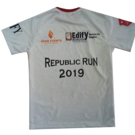 Polyester Marathon Running T Shirt At Rs 90 Piece Marathon T Shirts