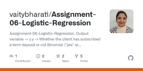 Assignment 06 Logistic Regressionassignment 06 Logistic Regression Ver 01ipynb At Main